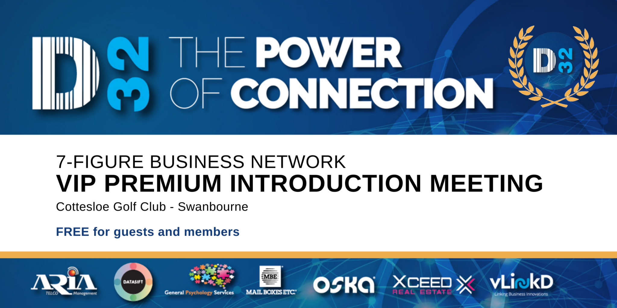 VIP Premium Introduction Meeting - D32 Business Network