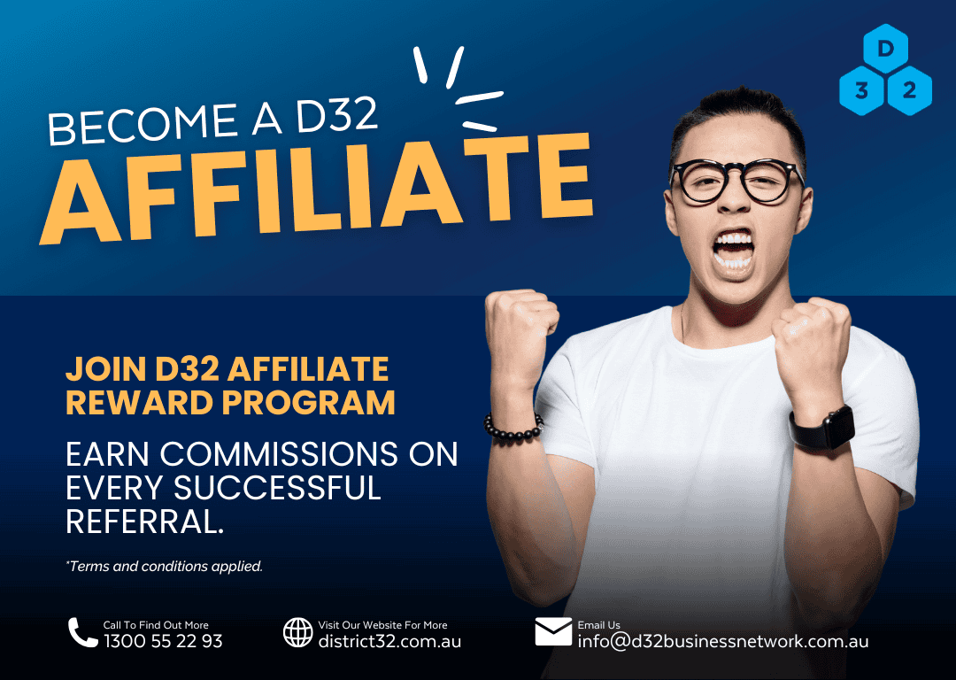 Business Networking | D32 Affiliate Rewards Program